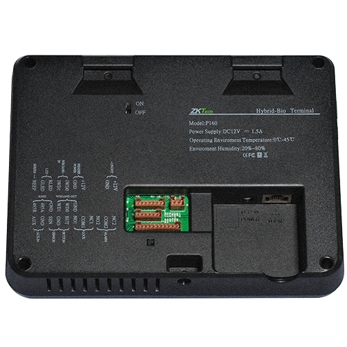 ZKTeco P160: Multi-Biometric Time Attendance Terminal - NZTeco