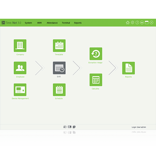 ZKTime.Net 3.0: Time Attendance Management Software