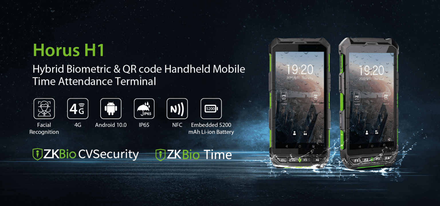 ZKTeco Horus H1: Handheld Time & Attendance Terminal
