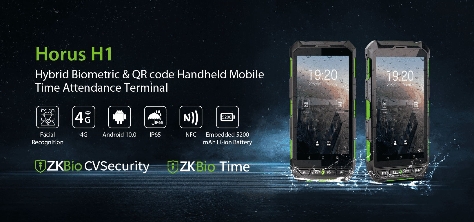 ZKTeco Horus H1: Handheld Time & Attendance Terminal