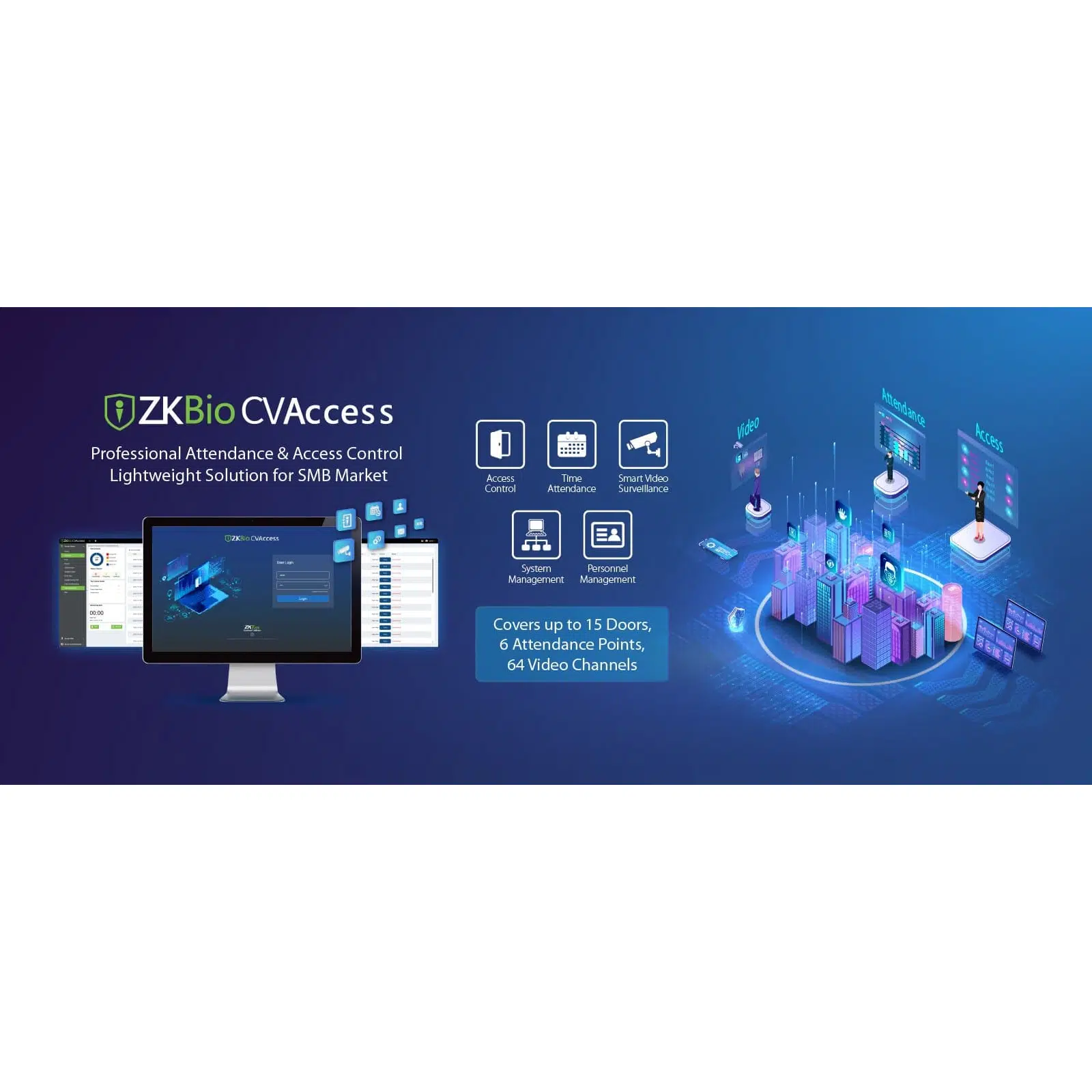 ZKBio CVAccess: Web-Based Security Platform - NZTeco