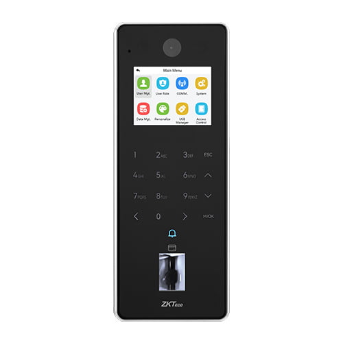 ZKTeco F35: Biometric Access with Video Intercom | IP65 Rated