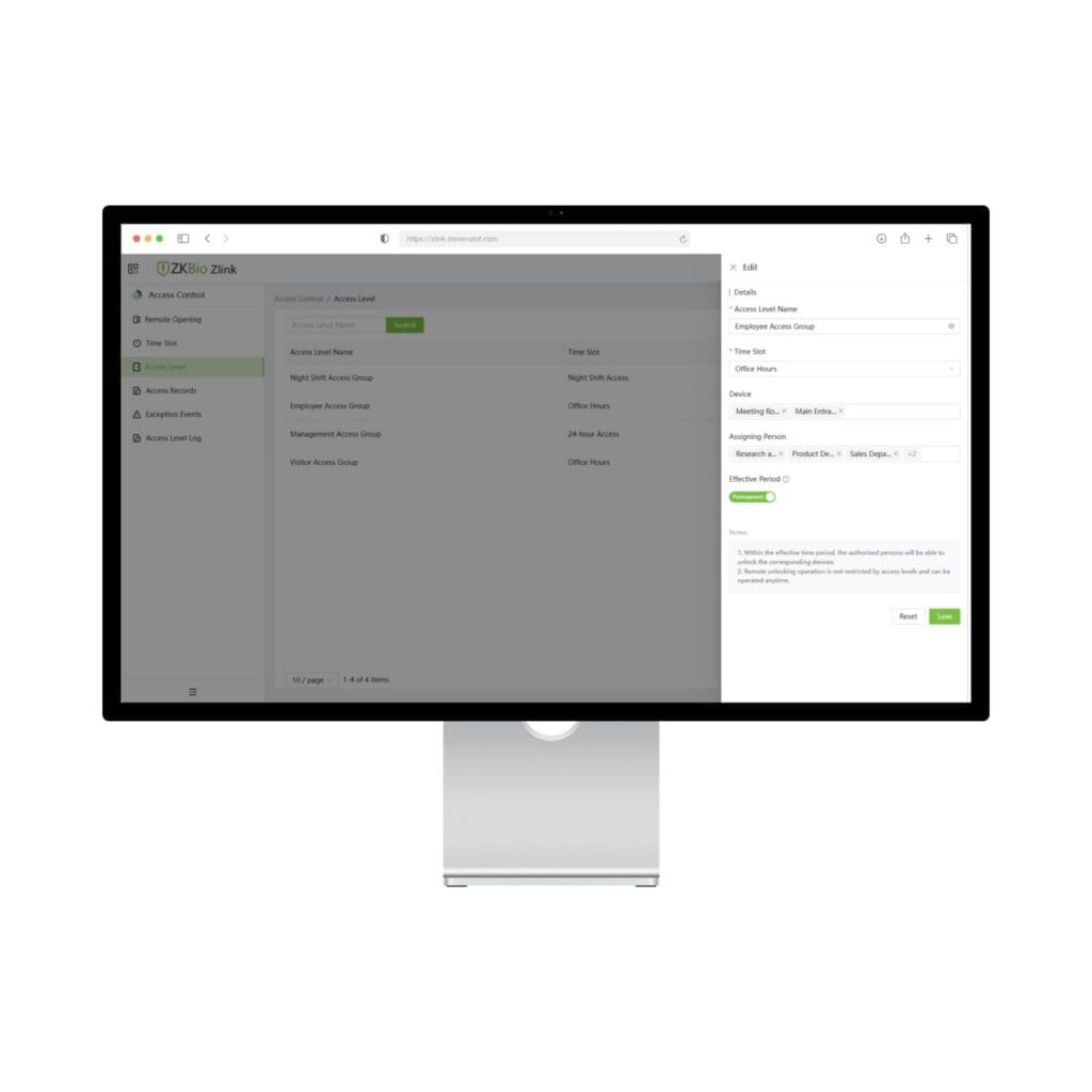 ZKBio Zlink – Cloud-Based Time & Attendance & Access Control Platform ...